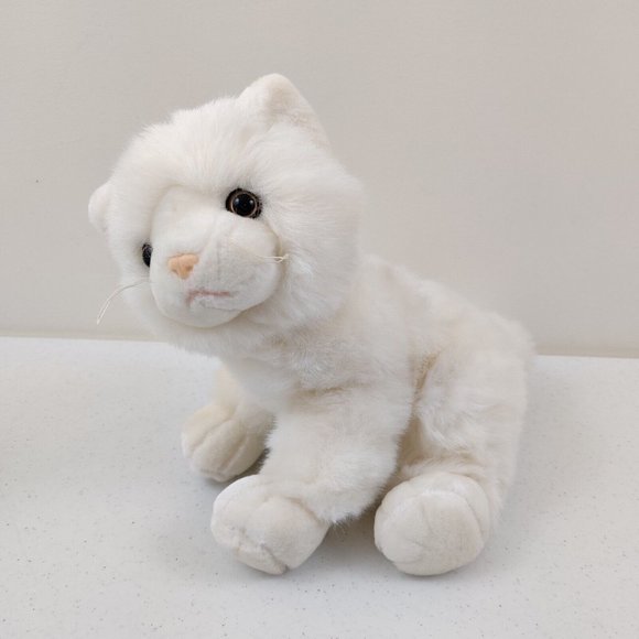 Jerry Elsner | Toys | Jerry Elsner Plush Off White Cat Stuffed Animal ...